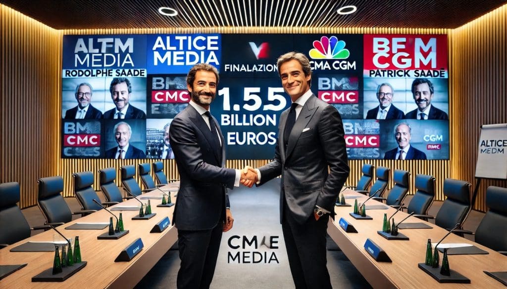 CMA CGM finalise l’acquisition de BFMTV et RMC, Arthur Dreyfuss quitte la direction d'Altice ...