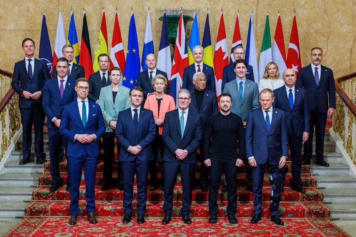 Sommet de Londres : Keir Starmer défend un plan de paix Franco-Britannique pour l'Ukraine - X ...