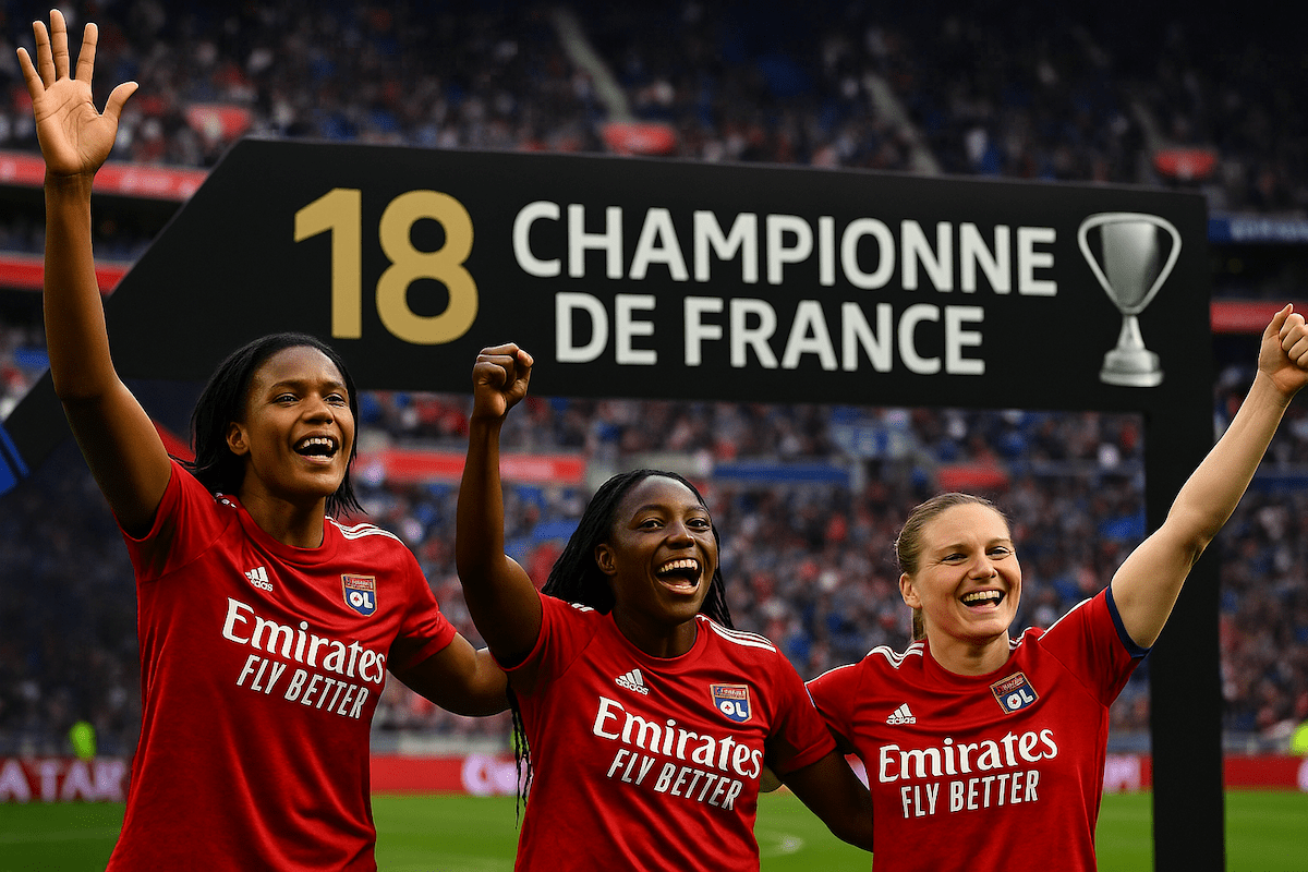 Lyon : L’OL surclasse le PSG en finale des play-offs et décroche un 18e titre de championnes de ...