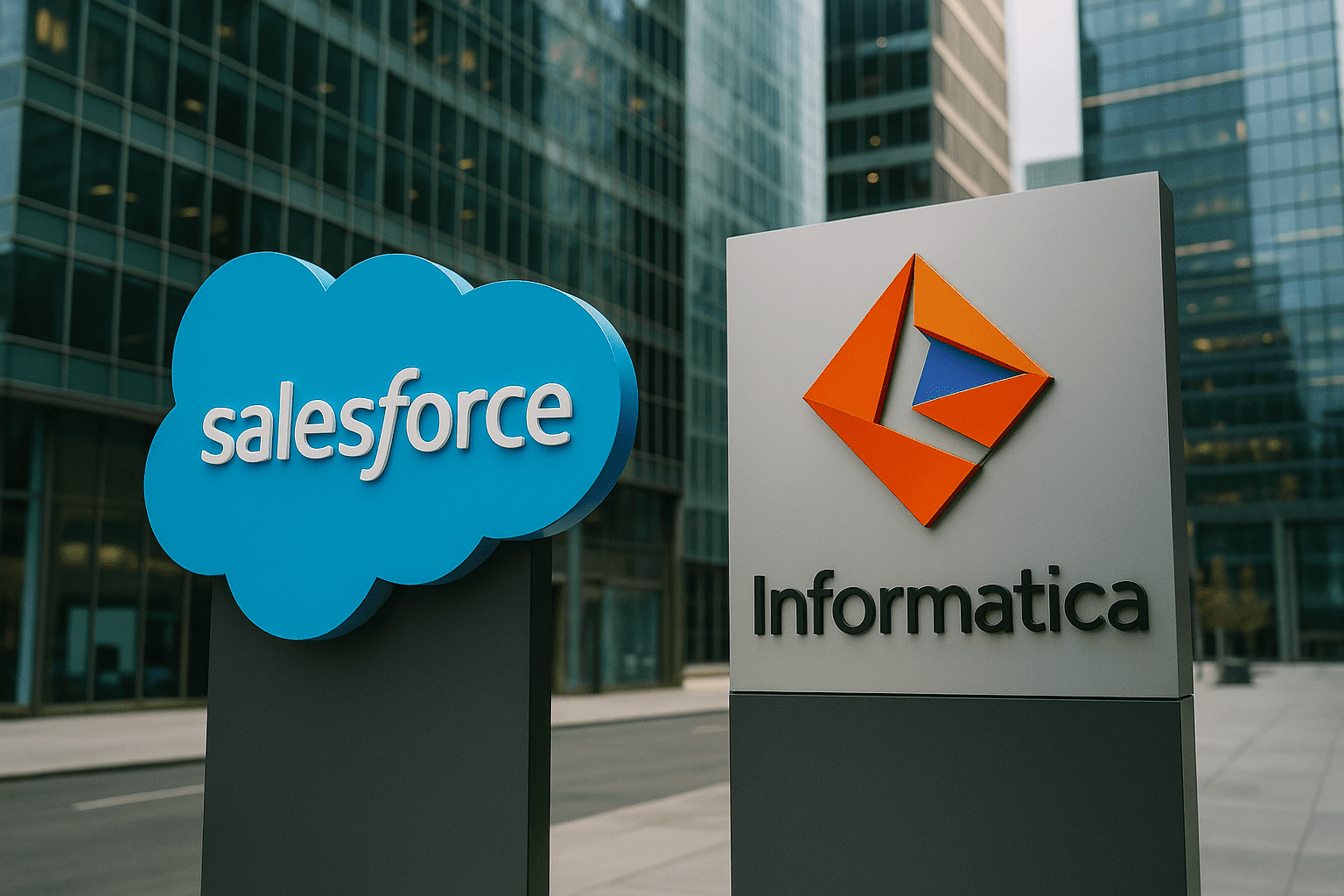 Acquisition : Salesforce investit 7 milliards d'euros dans Informatica ...